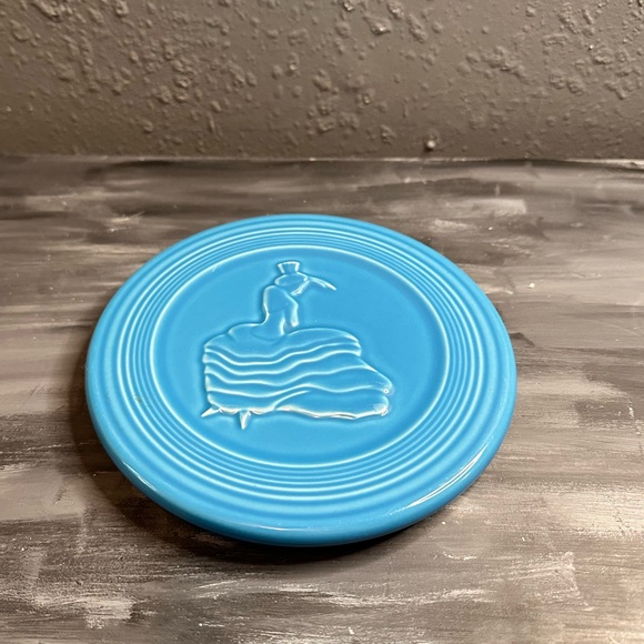 Fiestaware | Kitchen | Vintage Homer Laughlin Fiestaware Trivet Peacock ...